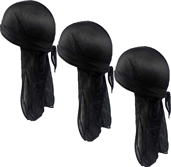 Durag Men Cap | Black White Blue Red | Breathable Stretchable – https ...