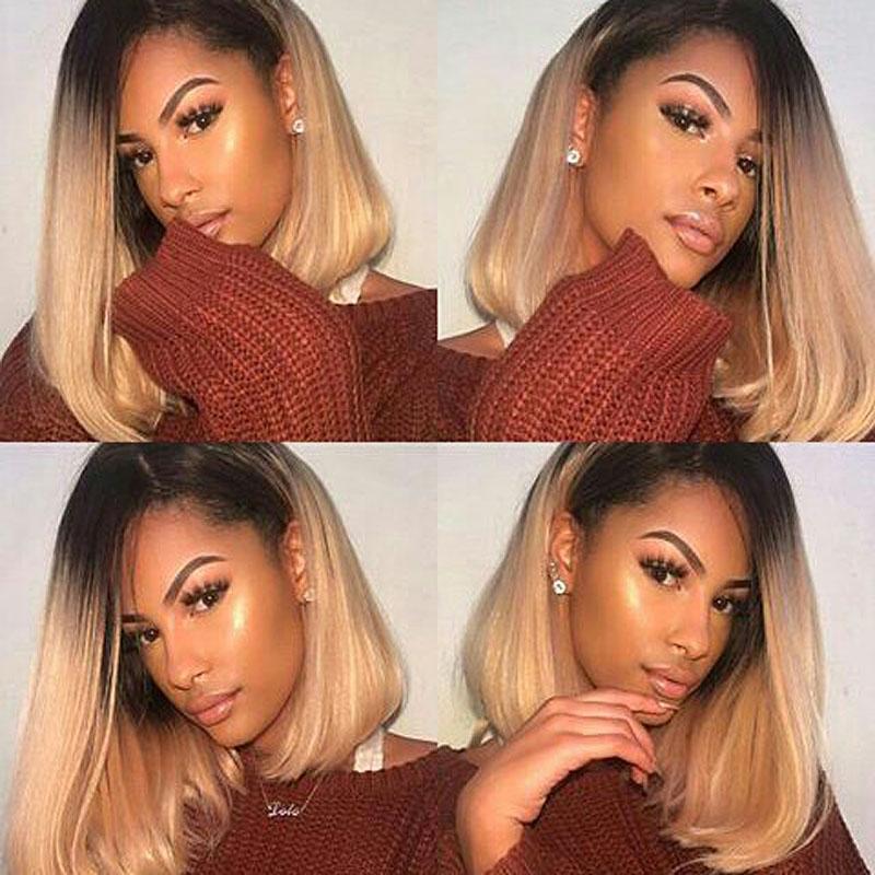 Virgin Remy Human Hair | Ombre Black 1B Blonde Wavy | Bronx NYC – https ...